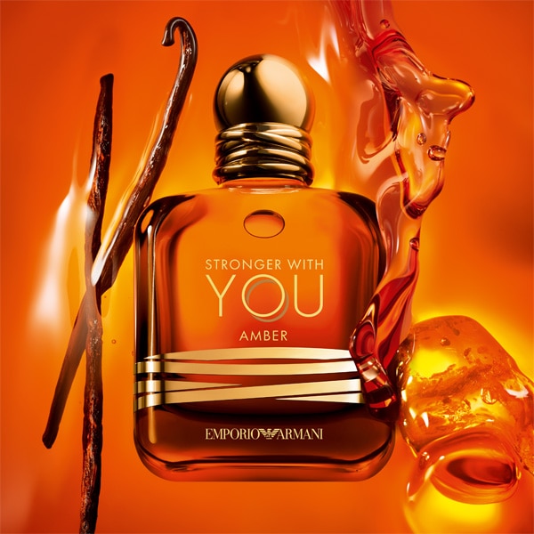 Armani Stronger With You Amber Eau de Parfum Spray | The Perfume Shop